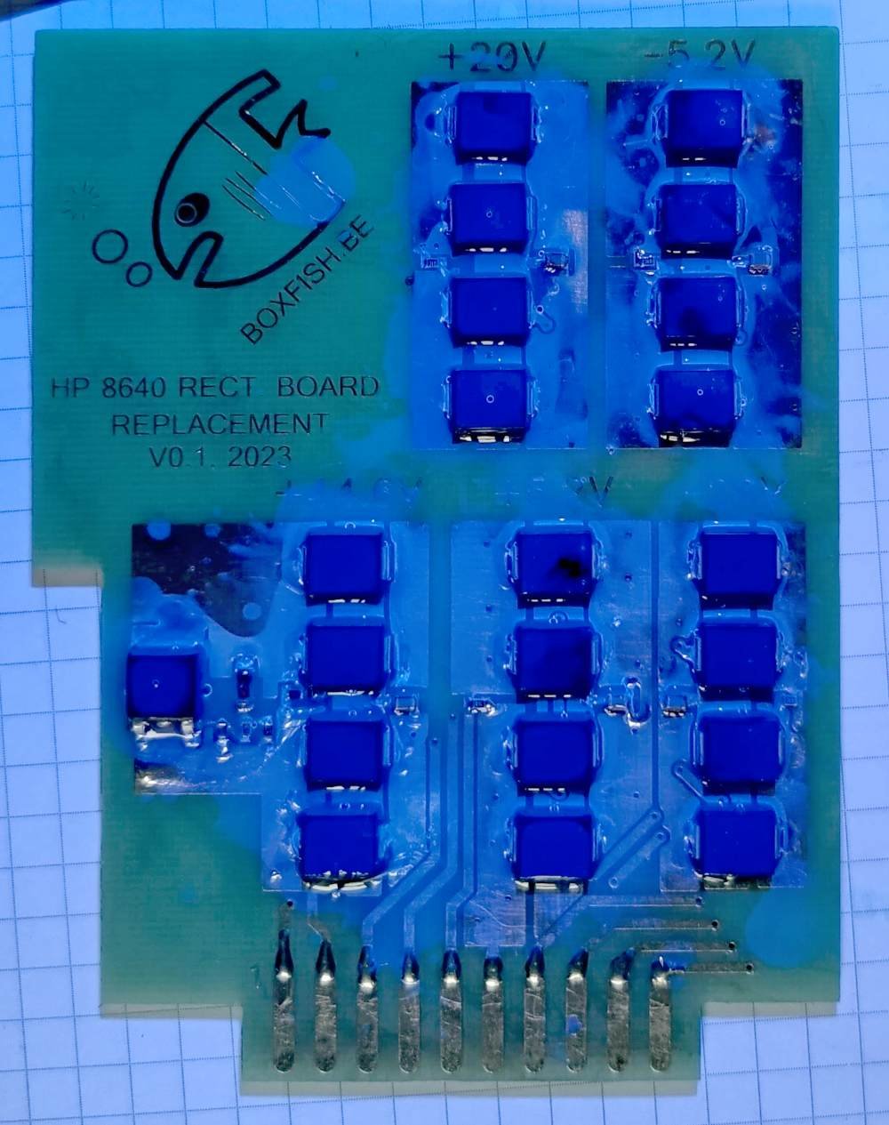 HP 8640B Part 2: Mains input and rectifier board replacement